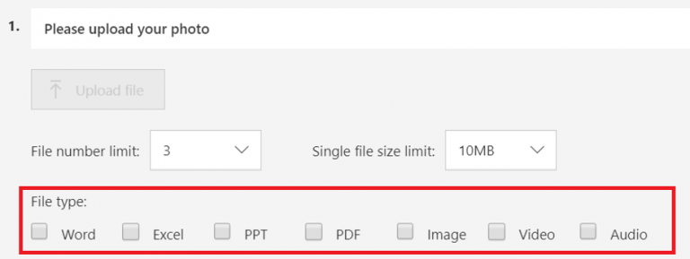Adding attachments in Microsoft Forms - Ytria