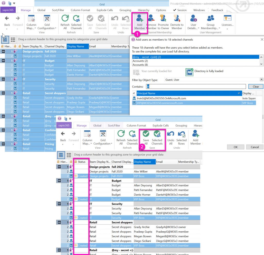 Adding non-members to Teams and private channels - Ytria