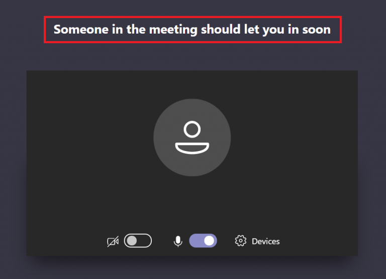 Make external users wait in a lobby before a Teams meetings