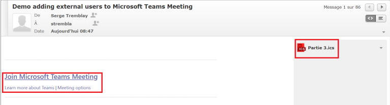 How to invite external users in Microsoft Teams meeting