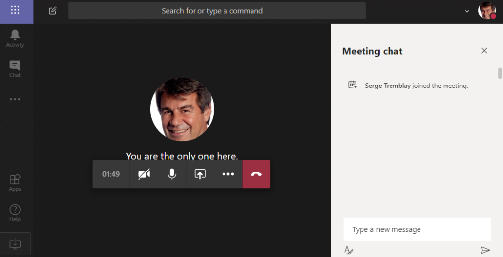 How to use the chat feature in a meeting - Microsoft Teams