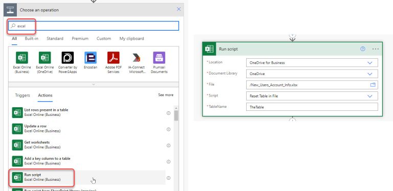 How to Power Automate sending custom emails based on Excel data