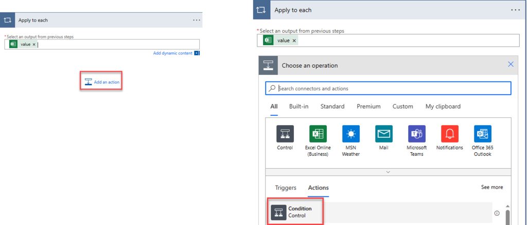 How to Power Automate sending custom emails based on Excel data
